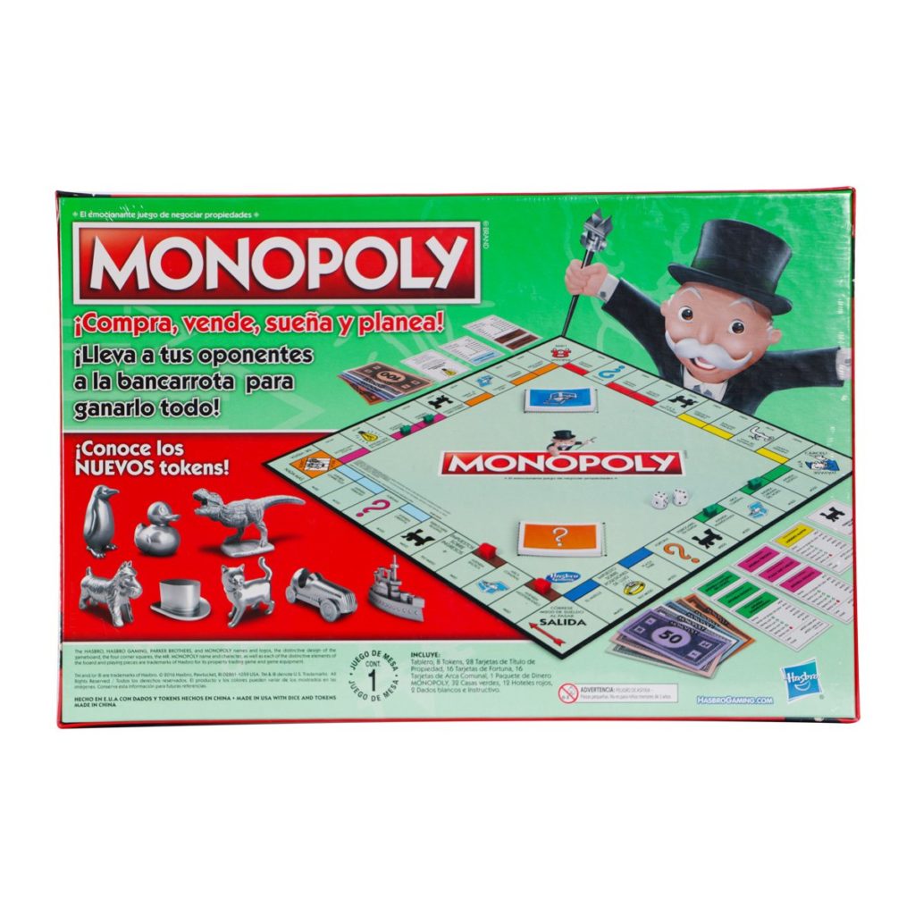 JUEGO MONOPOLIO CLASICO - Mi Jugueteria